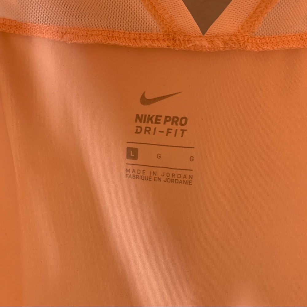 Nike Pro Keyhole Open Back Sleeveless Tank Top - Gem